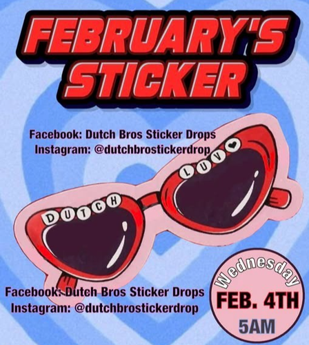 DUTCH BROS FEBRUARY 4 2026 STICKER DROP PRESALE | eBay