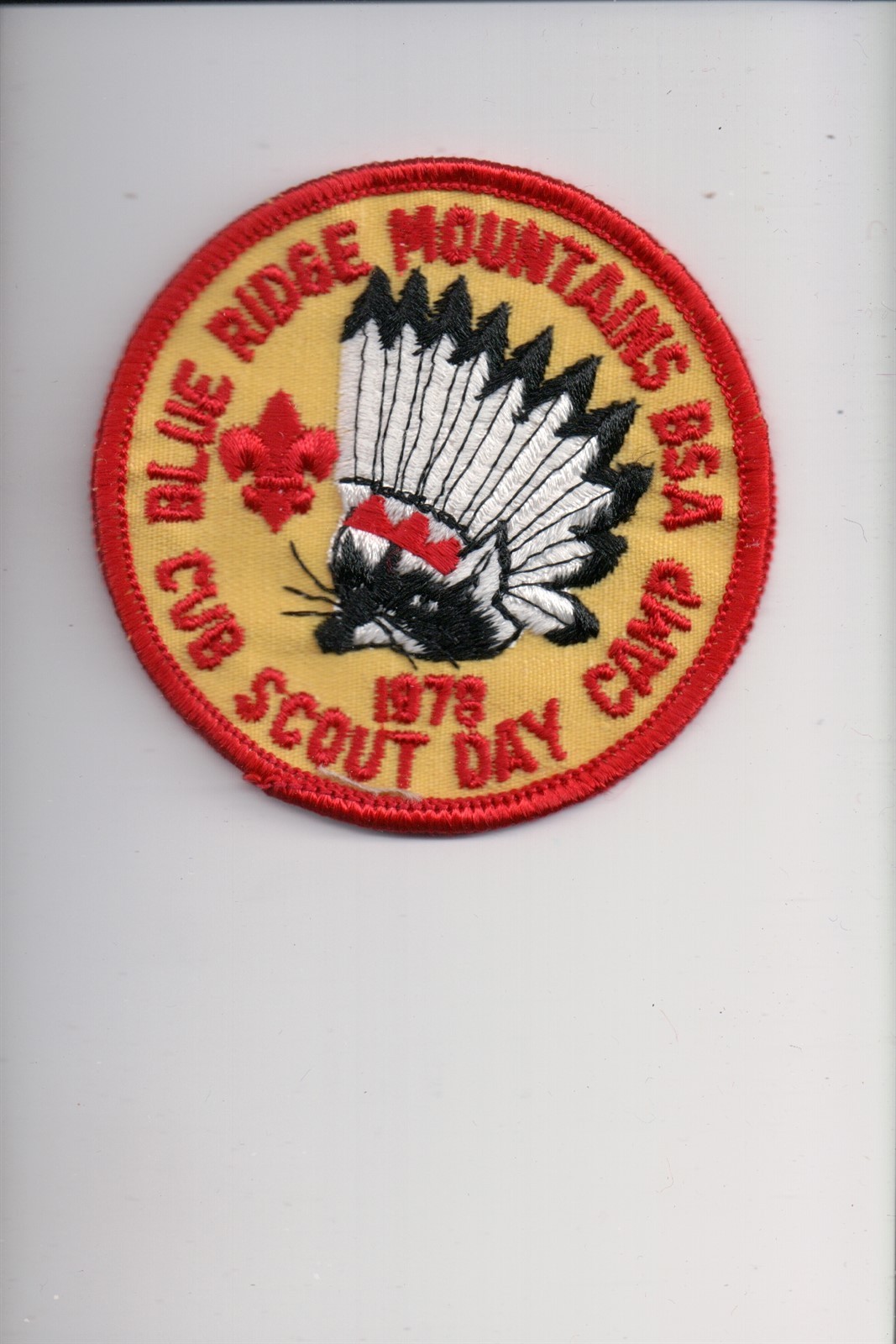 1978 Blue Ridge Mountains Council Cub Scout Day Camp patch | eBay