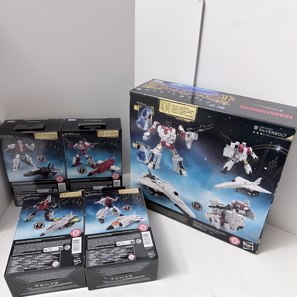 Transformers Aerialbots Complete Set of 5 - Superion (Unopened) | eBay