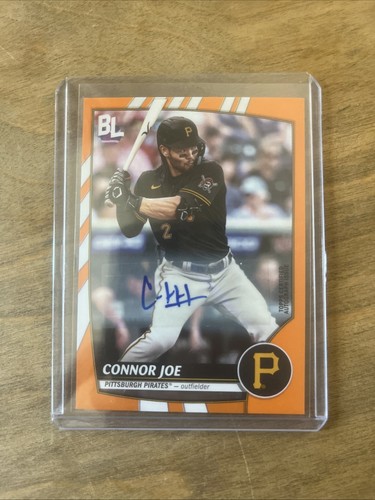 2023 CONNOR JOE TOPPS BIG LEAGUE AUTOGRAPHED AUTO CARD #112 PIRATES ...