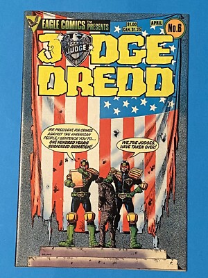 Judge Dredd #6; 1984; Eagle Comics; VF/NM, Bolland Cover | eBay