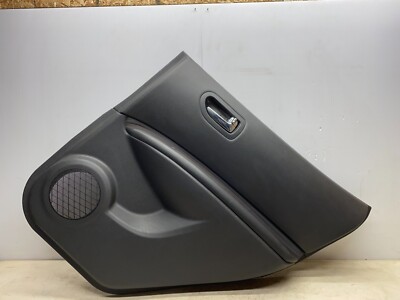 2011-2013 NISSAN ROGUE RIGHT REAR INTERIOR DOOR PANEL BLACK W/RED ...