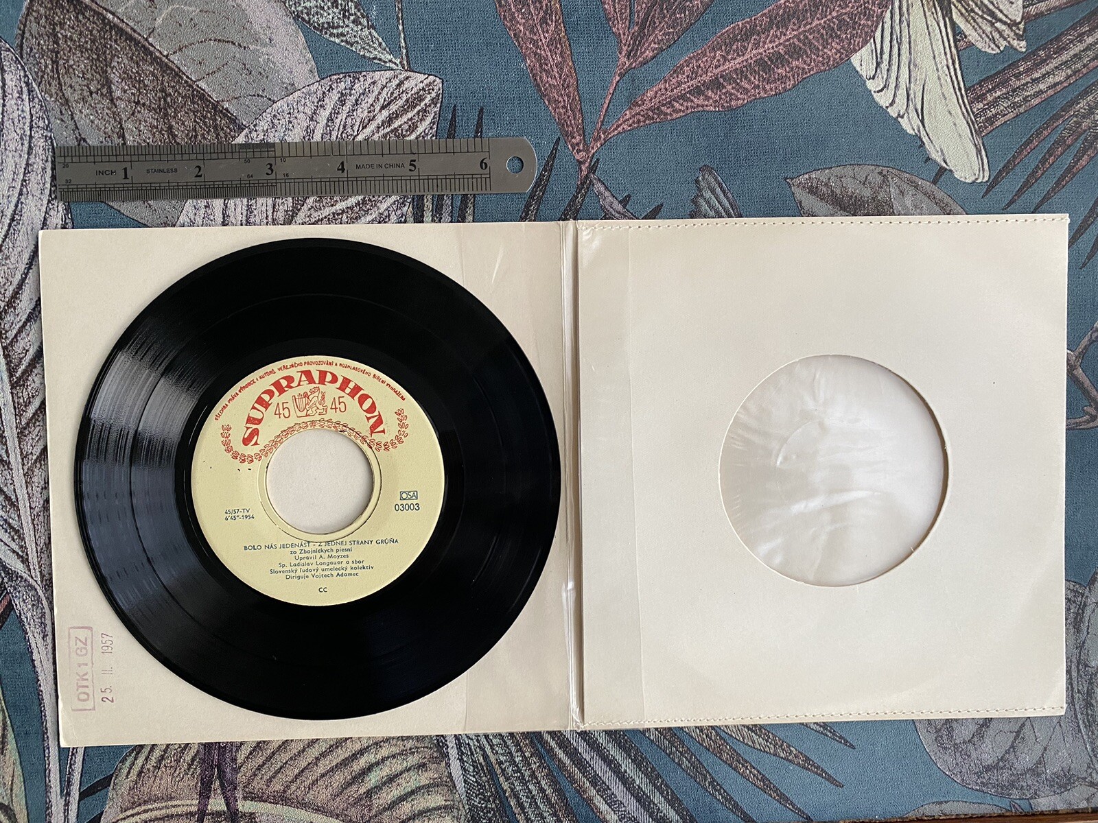 Supraphon 03003 Ladislav Longauer and choir 6,45 inch 1957s Vinyl ...