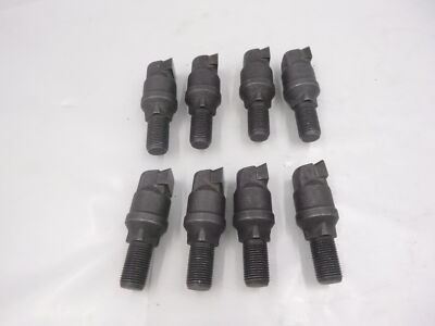 8 Pack BECO PTO 3" Carbide Tipped Stump Grinder Teeth Bolt For Compact ...