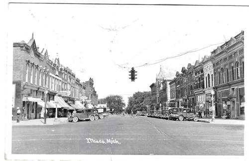 25. Ithaca, Mich Real Photo Postcard from the 1940's, posted in 1950 | eBay