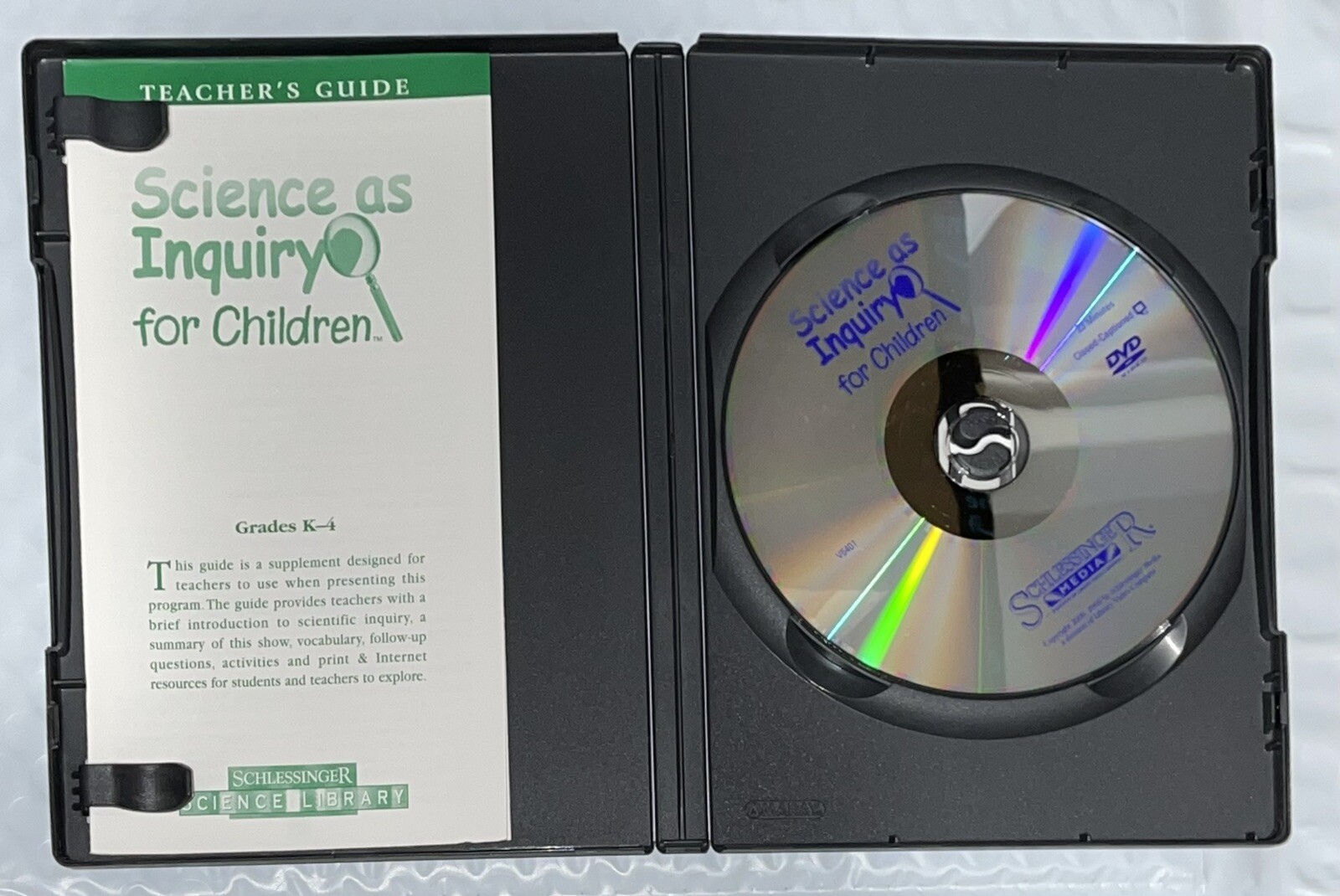 Science as Inquiry for Children DVD Schlessinger Science Library 2006 ...