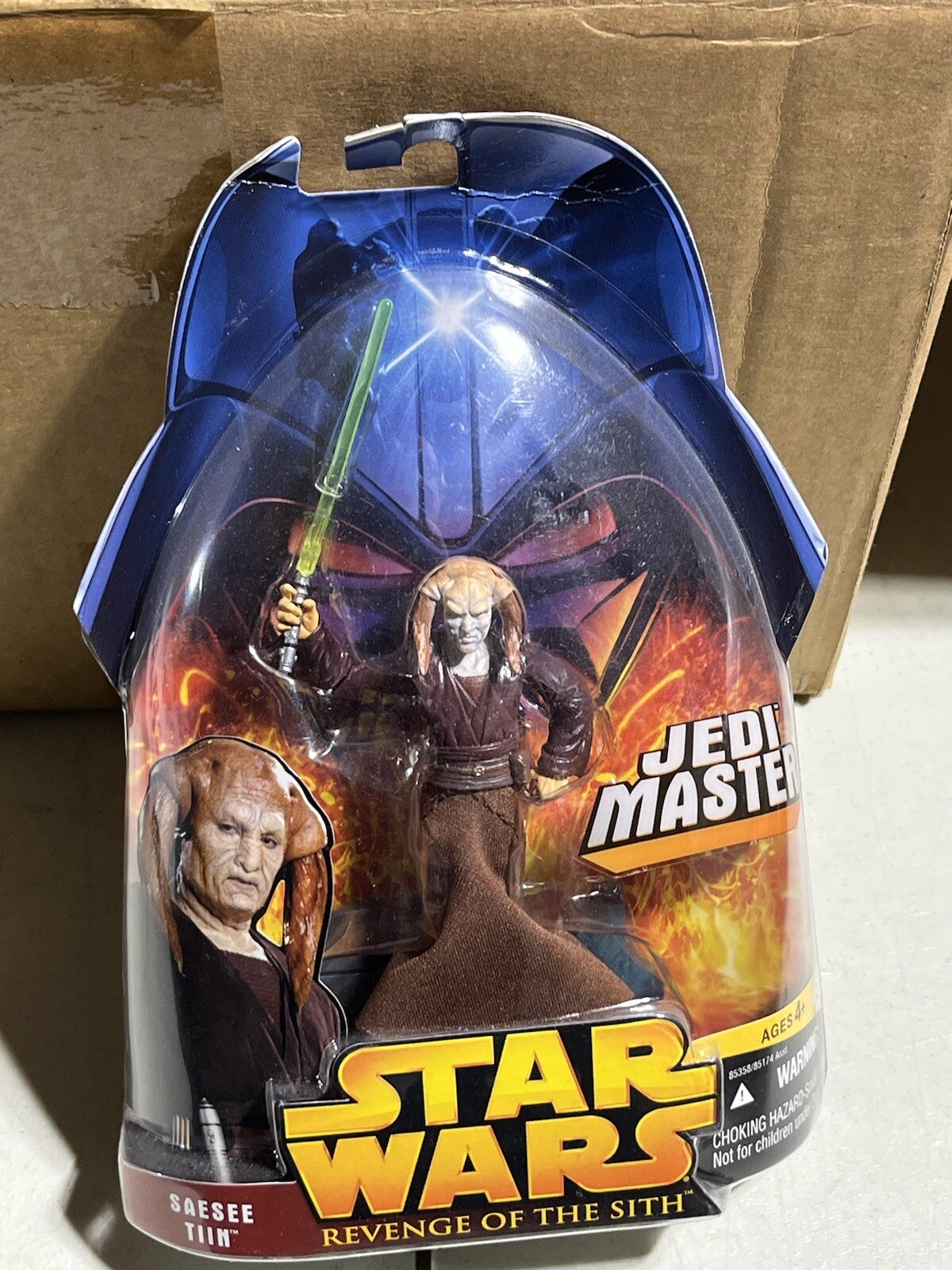 Star Wars Saesee Tiin Jedi Master # 30 Revenge Of The Sith NEW SEALED ...