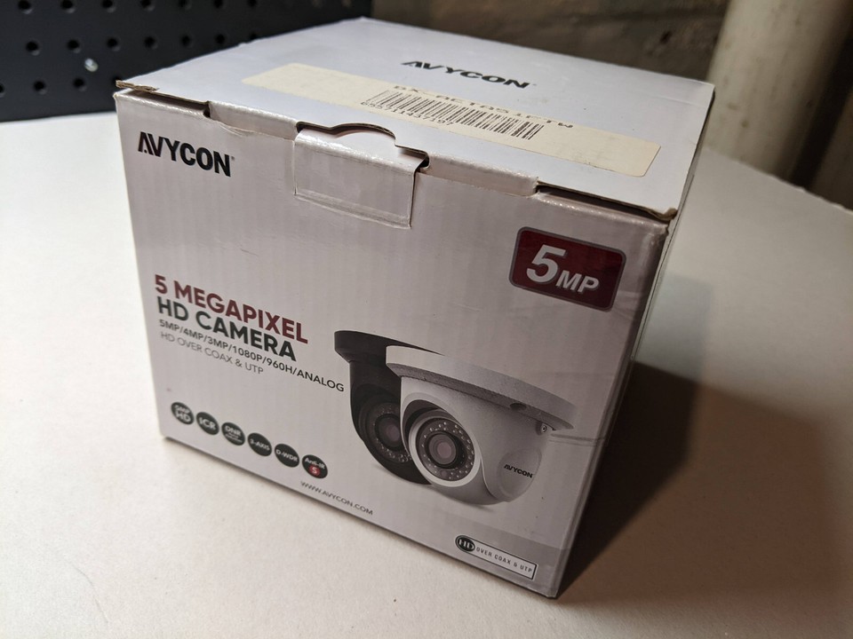 Avycon AVC-ETA51FT-W Indoor/Outdoor Turret Dome Camera (NEW IN BOX) | eBay