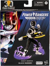 Power Rangers Lightning Mighty Morphin Black Ranger (Remastered)
