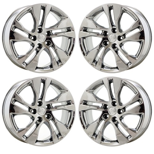 18" Buick Regal PVD Chrome wheels rims Factory OEM set 4811 EXCHANGE | eBay