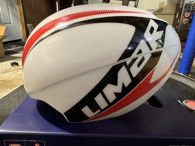 Limar Speed King TT Helmet - White/Red, M, New | eBay