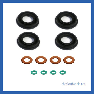 FIAT DUCATO DIESEL INJECTOR SEAL + WASHER + RETURN O-RING X 4 | eBay UK