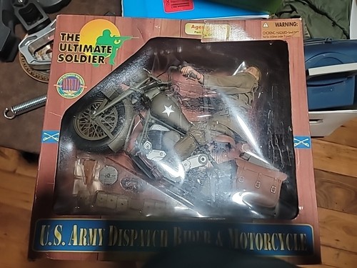 The Ultimate Soldier US Army Dispatch Rider & Motorcycle NIB 1999 | eBay