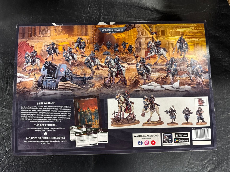 Warhammer 40K 40,000 Death Korps Of Krieg Box NIB OOP | eBay