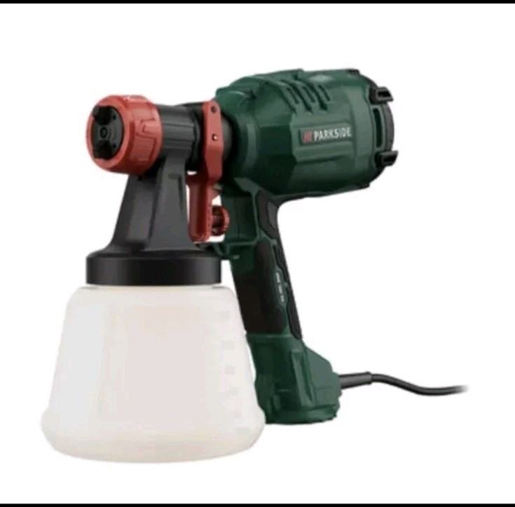 Parkside 450W Paint Sprayer 950ml Paint Sprayer Handheld Gun | eBay