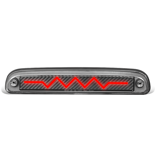 For 1993-2016 Ford Super Duty Sequential Heart Rate LED Carbon Third ...
