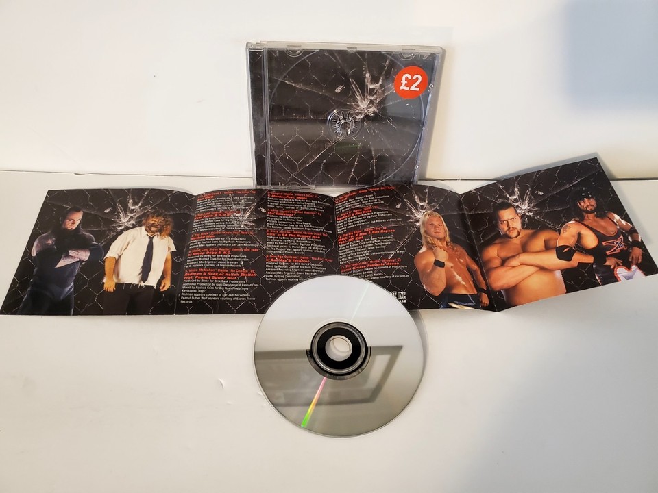 "WWF Aggression" CD (UK/EU Import), (2000), feat: Run DMC, Ice-T, Kool ...