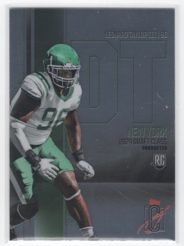 #RCV-103 2024 Topps Signature Class Chrome Leonard Taylor III RC Jets ...