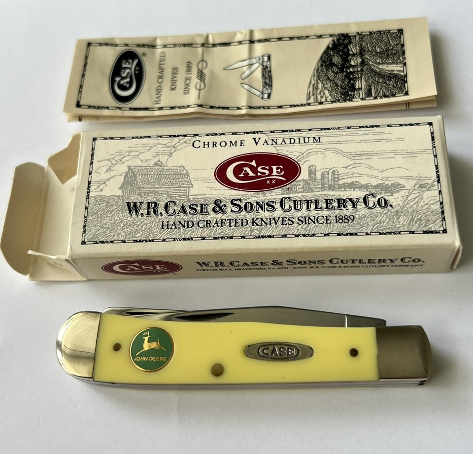 Vintage Rare John Deere Case XX Trapper 3254 CV 00161 New In Box Old ...