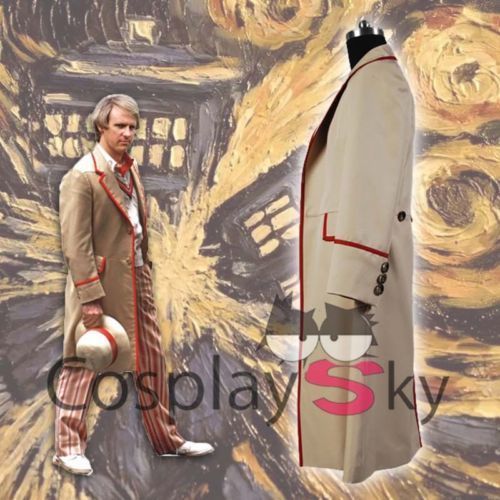 Doctor Who Peter Davison JACKET Cos coat cosplay costume | eBay