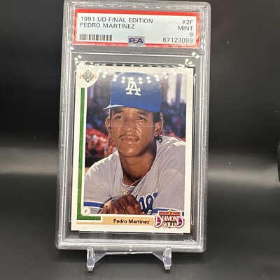 1991 Upper Deck UD Final Edition Pedro Martinez Rookie RC #2F PSA 9 ...