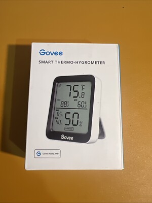 Govee H5075 Smart Thermo-hygrometer Bluetooth Thermometer | eBay