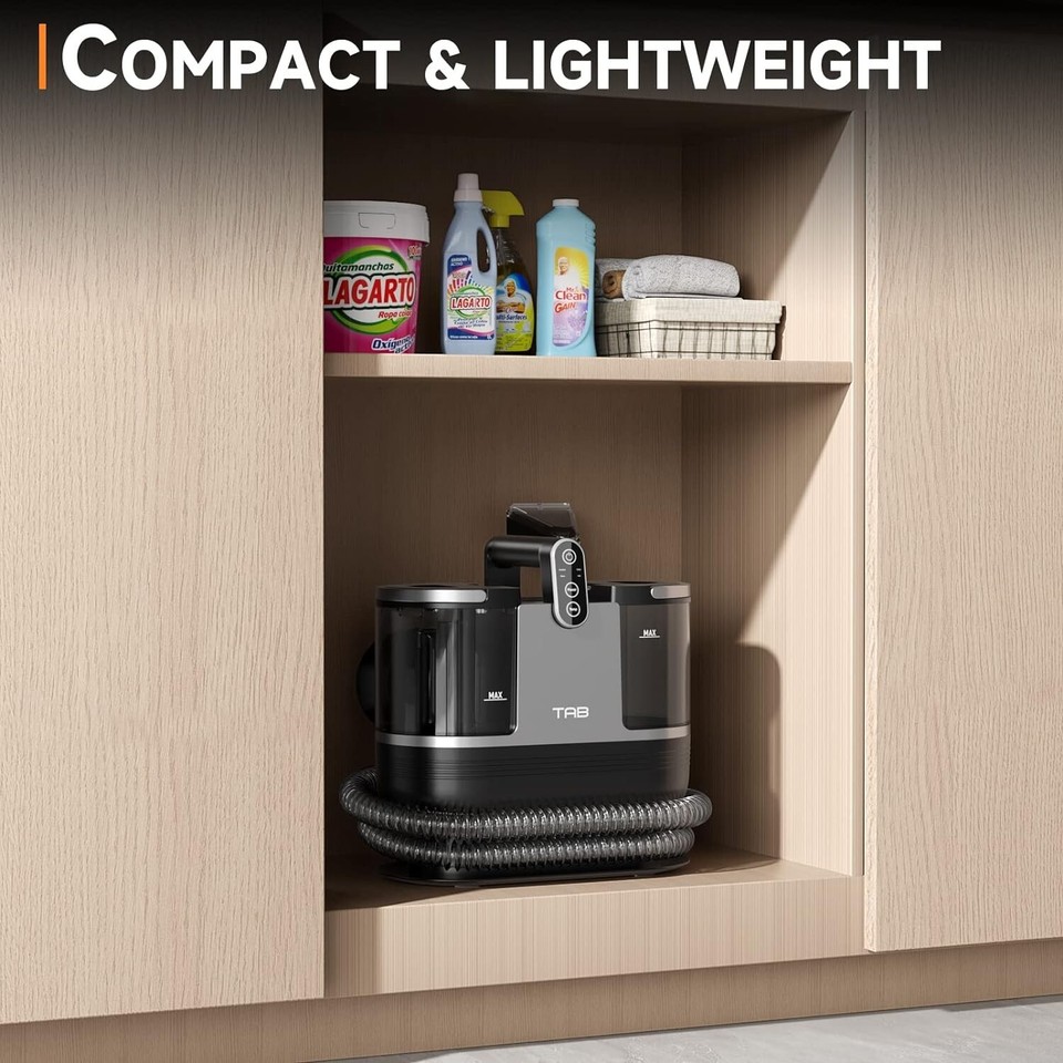 TAB Carpet Cleaner R6 Machine Fast Heating Spot Cleaner Stain Remover Deep Used | eBay