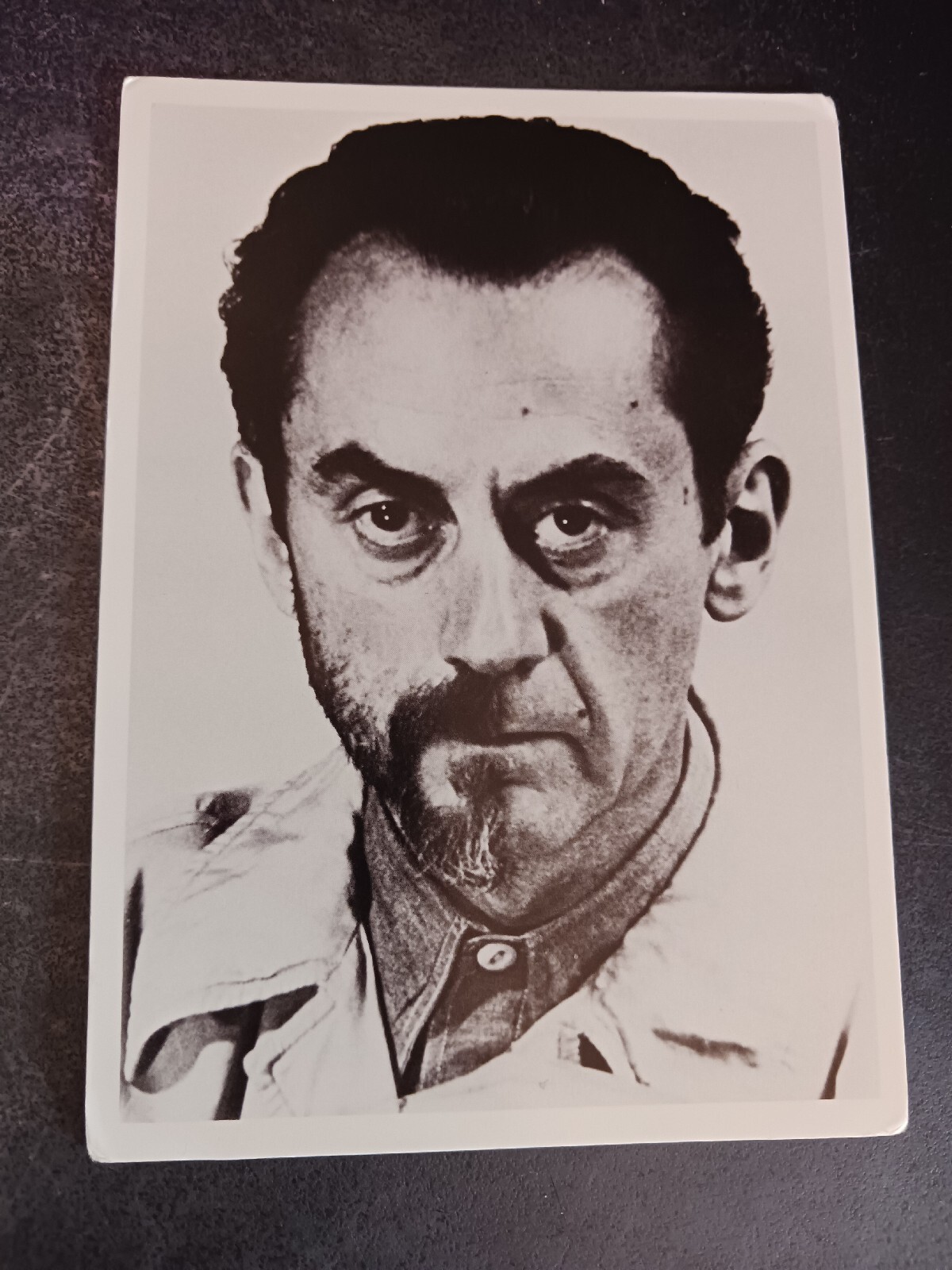 vtg postcard Man Ray Self Portrait photography art unposted | eBay