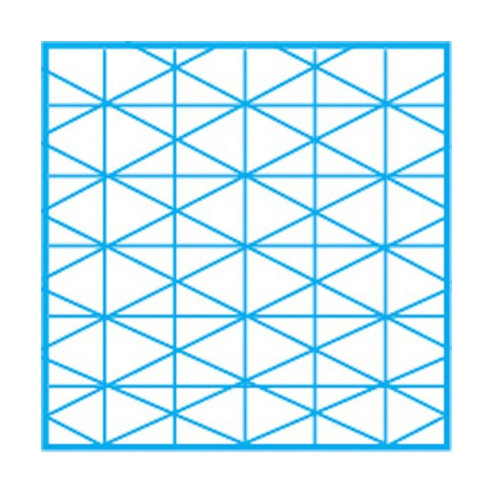 Bond Pad Printed Fade-Out 30-Degree Isometric Grid Design work 3D ...