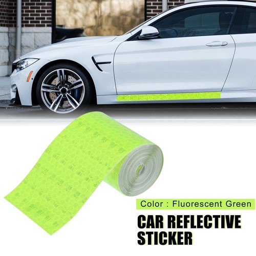 5cm x 3 Meters Reflective Hazard Warning Tape Sticker Decal for Car ...