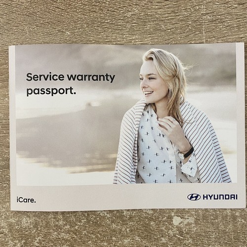 New Blank Hyundai Service Log Book Booklet | eBay Australia