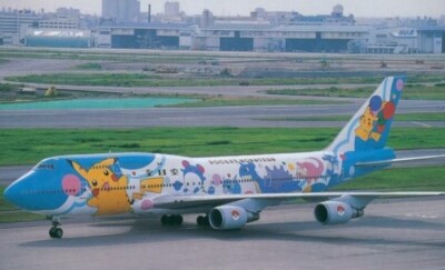 ANA All Nippon Airways Boeing 747-481D JA8964 "Pokemon cs" @ Tokyo ...