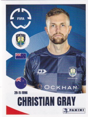 Panini 2025 FIFA Club World Cup 25 Adesivo No. 144 Christian Gray | eBay