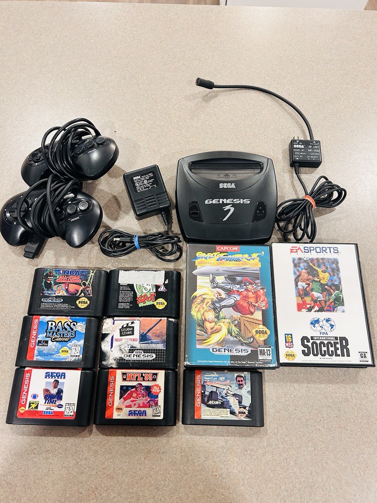 SEGA Genesis Model 3 Bundle! 96427010944 | eBay