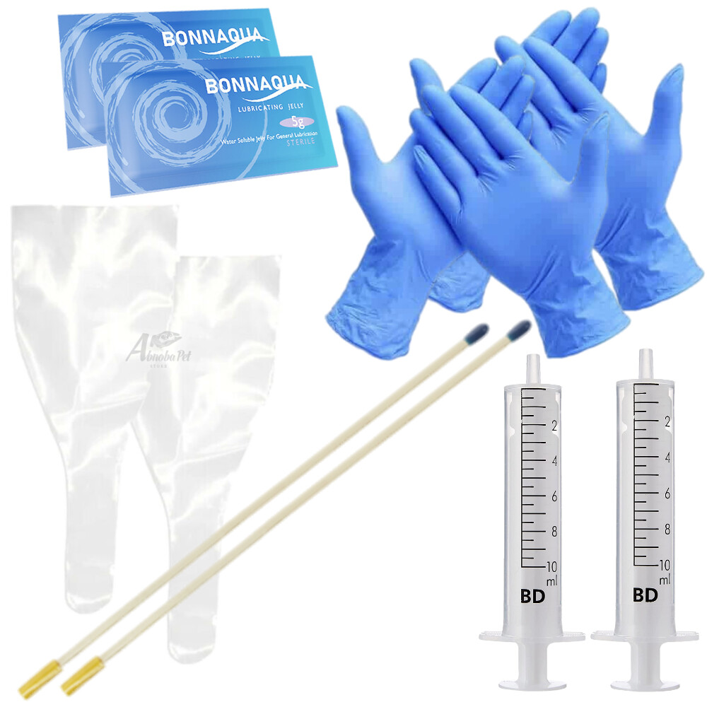STIP Tip Canine Pipette ArtificiaI Inseminations Dog AI Tube Kit Rods ...
