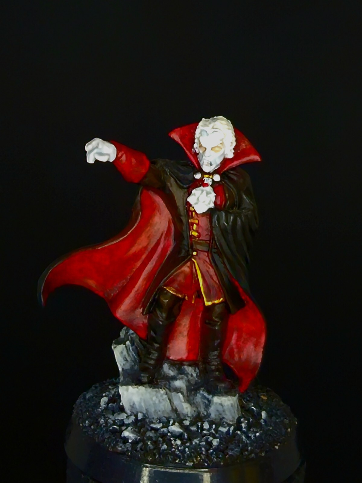Painted Vampire Lord Reaper Miniatures Dungeons & Dragons RPG Minis | eBay