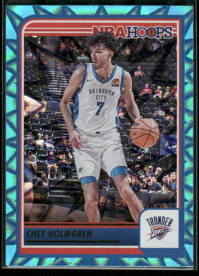 #24 Chet Holmgren 2023-24 Hoops Teal Explosion | eBay