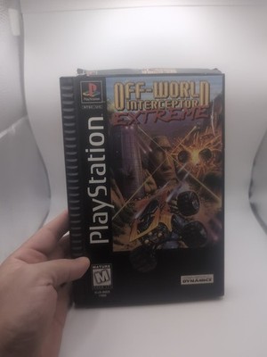 Off-World Interceptor Extreme Long Box PlayStation 1 PS1 Complete in Box | eBay