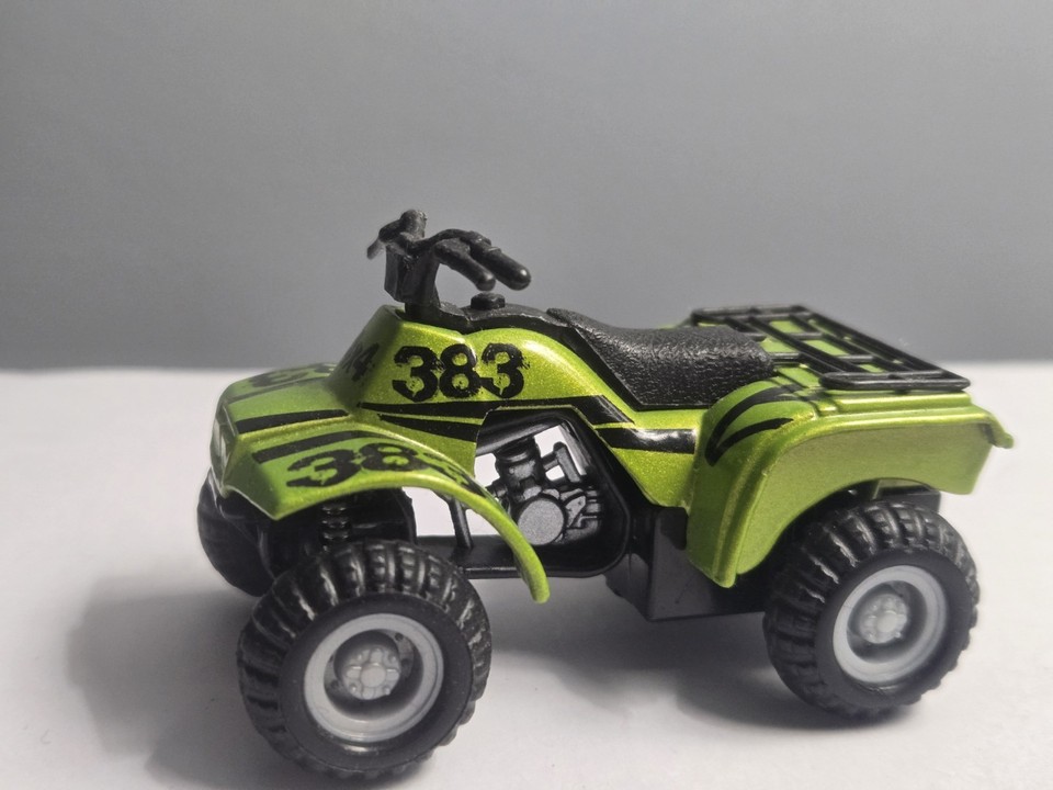 Maisto Quad Runner Pull Back ATV 4x4 w/ Rider Diecast Collectable | eBay