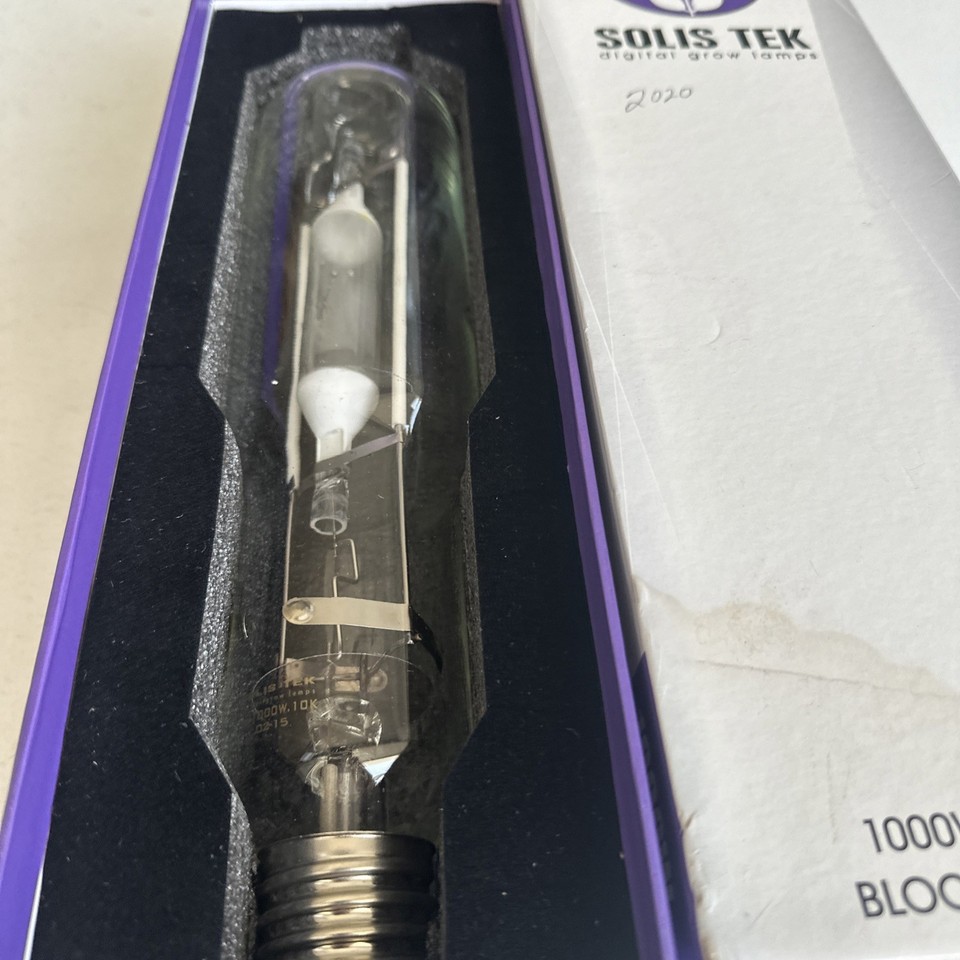 Solis Tek 1000W Metal Halide (Pulse-Start) Digital Lamps QUANTITY 1 New ...