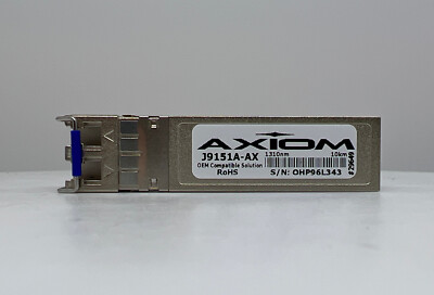 Axiom 10GBASE-LR SFP+ Transceiver J9151A-AX 1310nm 10km | eBay