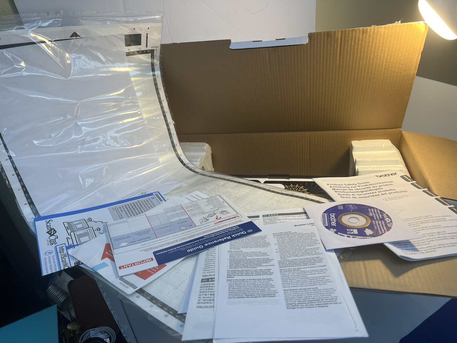 Brother CM350 ScanNCut 2 Wireless Cutting Machine with LCD Display for ...