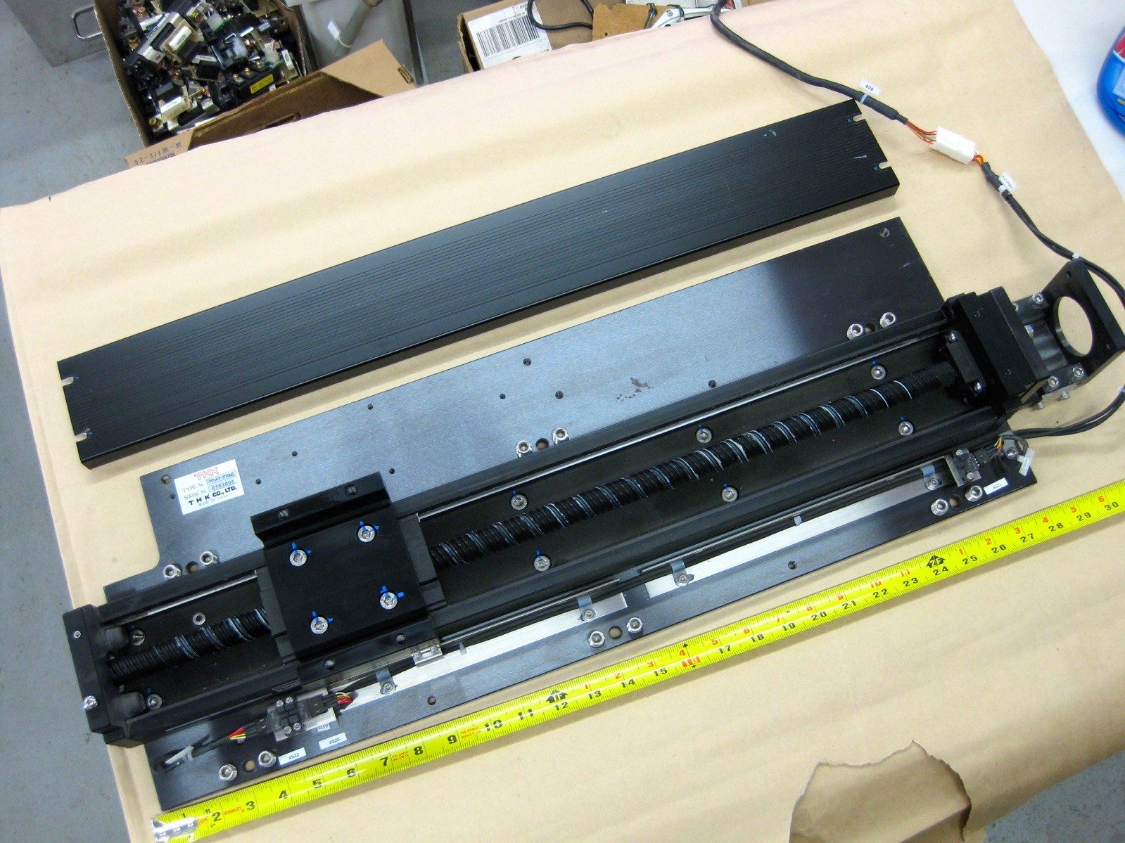 THK KR55 520mm Travel Linear LM Caged Bearing Precision Ballscrew Actuator CNC | eBay