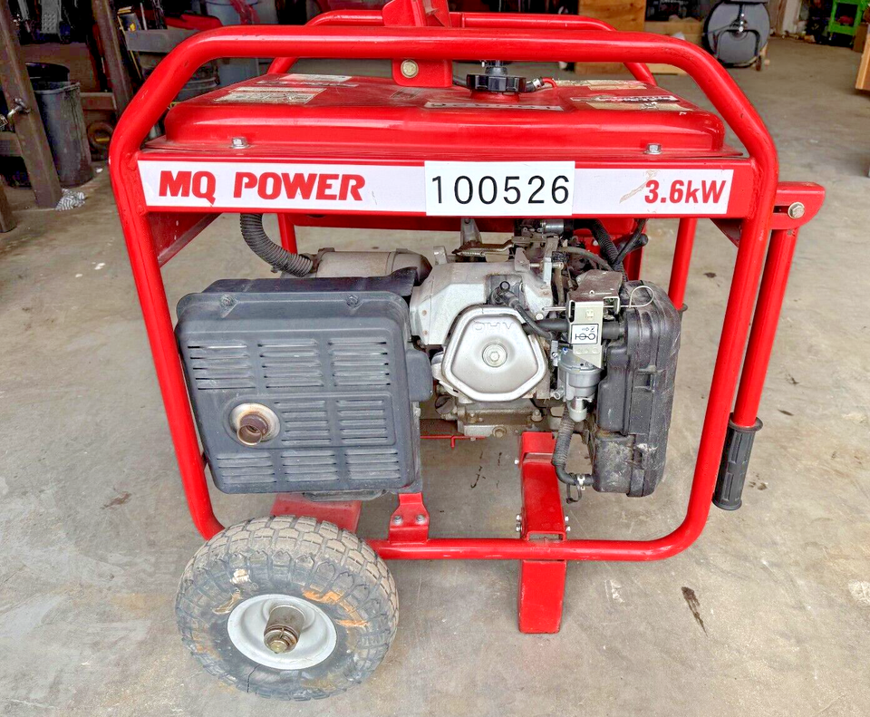 MULTIQUIP GA-3.6HR 3,600 WATT PORTABLE GENERATOR - HONDA ENGINE ONLY ...