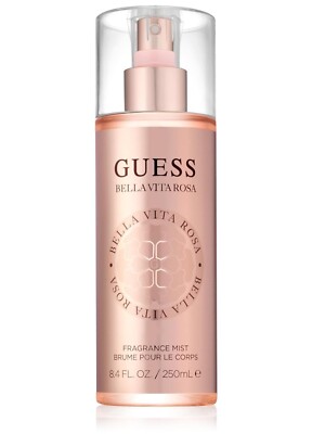 GUESS BELLA VITA ROSA Fragrance Mist Body Spray for Women 8.4 oz 250 ml ...