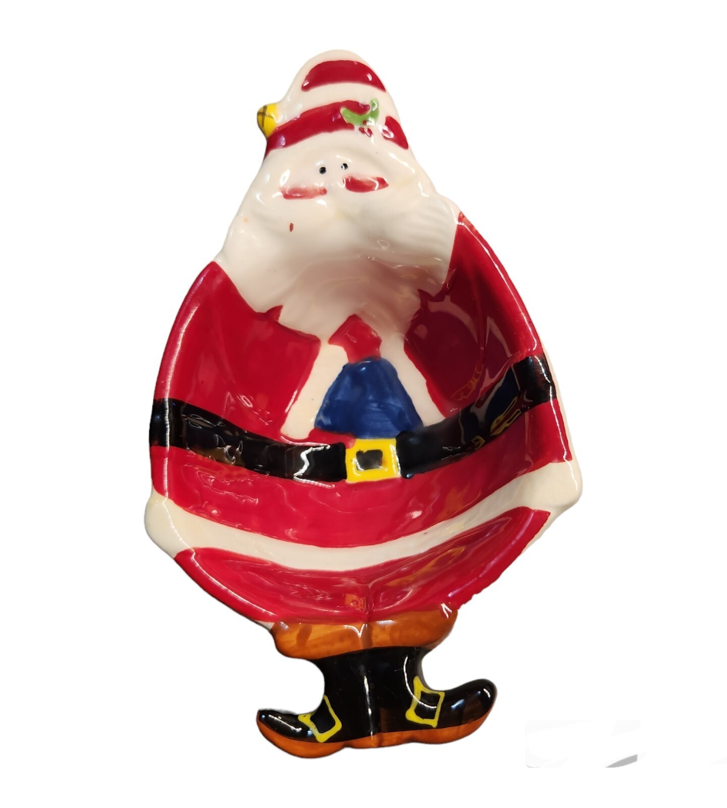 Santa Small Bowl Nut/Candy/Relish/Trinket Bowls SCM Designs Very Cute ...