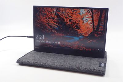 15.6” FHD Lenovo ThinkVision M15 WLED LCD Mobile Portable Monitor w ...