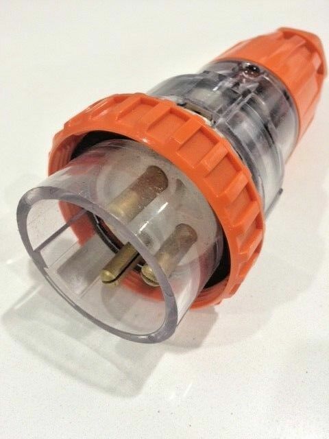 Clipsal 56P332 250V Single Phase 3 Pin Electrical Plug for sale online ...