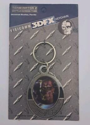 Terminator 2 'Battle Across Time' 3D FX Keychain 1996 | eBay