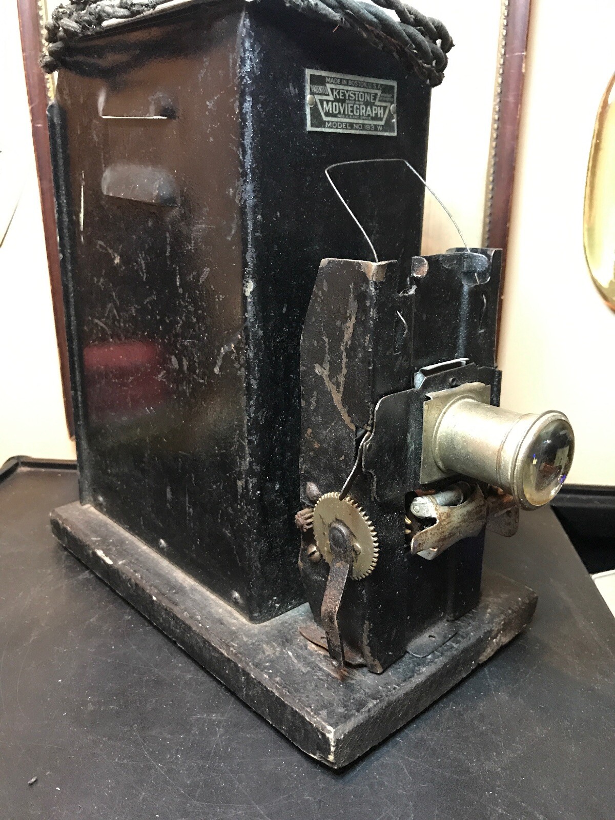 Vintage Keystone Moviegraph 16 Mm. Model No 193W. Shelf, Display, Parts ...